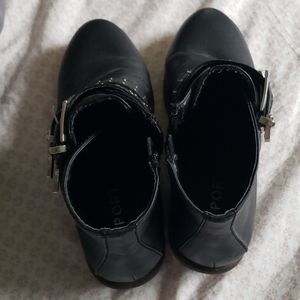 Report | Shoes | Report Faux Leather Studded Booties | Poshmark